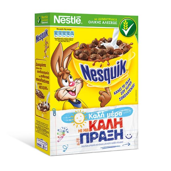 NESTLE ΕΛΛΗΝΙΚΑ NESQUICK ΔΗΜΗΤΡΙΑΚΑ 375γρ. κιβ.18 - ΜΙΧΑΗΛΙΔΗΣ ...