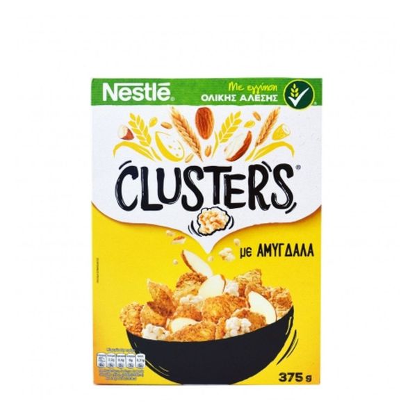 NESTLE CLUSTERS ΔΗΜΗΤΡΙΑΚΑ ΜΕ ΑΜΥΓΔΑΛΑ 375gr Σ14 - ΜΙΧΑΗΛΙΔΗΣ ...