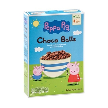 PEPPA ΔΗΜΗΤΡΙΑΚΑ CHOCO BALLS 250gr. Σ6 - ΜΙΧΑΗΛΙΔΗΣ - Εμπορεία Τροφίμων ...