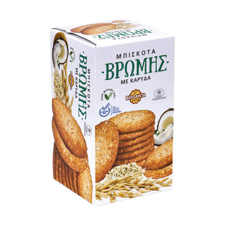 ΒΙΟΛΑΝΤΑ ΜΠΙΣΚΟΤΑ ΒΡΩΜΗΣ 200gr. - (ΚΑΡΥΔΑ) - ΜΙΧΑΗΛΙΔΗΣ - Εμπορεία ...