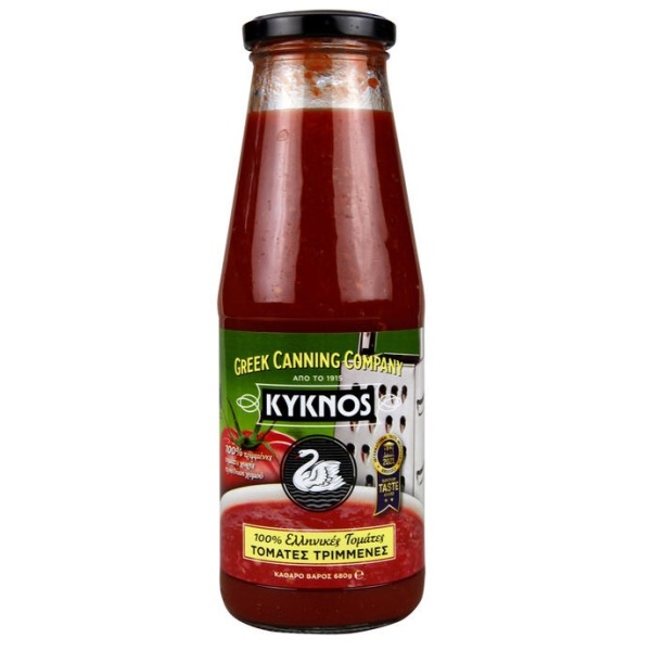ΚΥΚΝΟΣ ΤΟΜΑΤΑ ΤΡΙΜΜΕΝΗ 680ml - (ΦΙΑΛΗ) - ΜΙΧΑΗΛΙΔΗΣ - Εμπορεία Τροφίμων ...